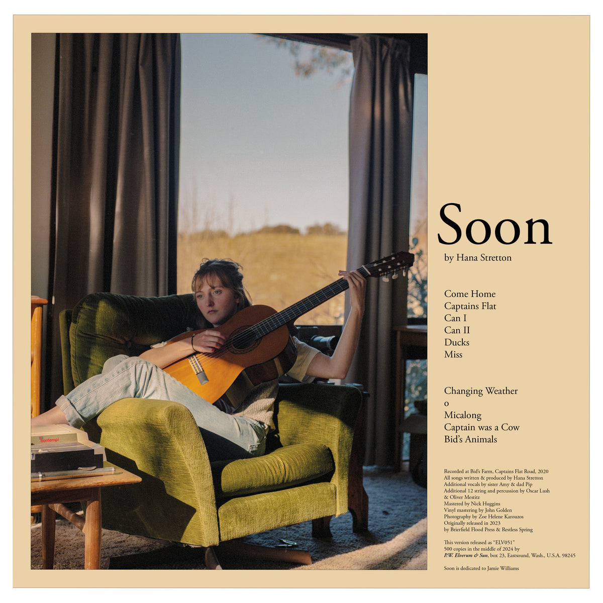 Soon by Hana Stretton (LP) – P.W. Elverum & Sun